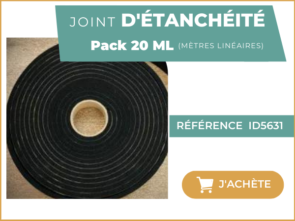 Conseils : comment bien poser son joint d’étanchéité sous son abri de ...